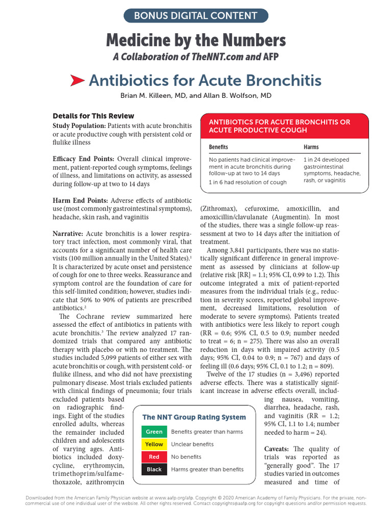 Od 2 | PDF | Bronchitis | Cough