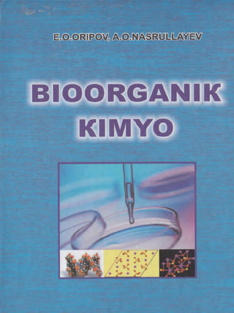 Oripov .E. Nasrullayev.a.O. Bioorganik Kimyo | PDF