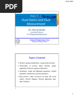 Hydraulics Module 1: Pressure Solutions | PDF