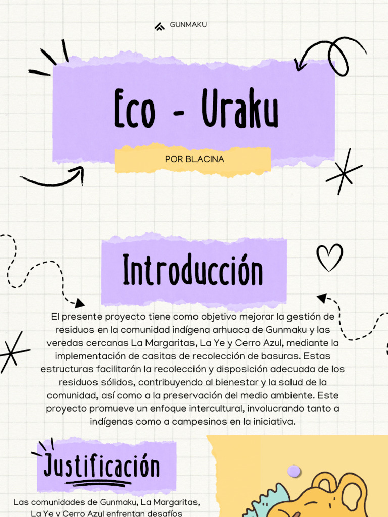 Proyecto Eco - Uraku | PDF | Residuos | Gestión de residuos