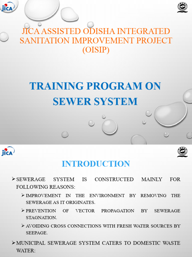 Training Program For Sewer System R-1 (25.10.2021) | PDF | Sewerage ...