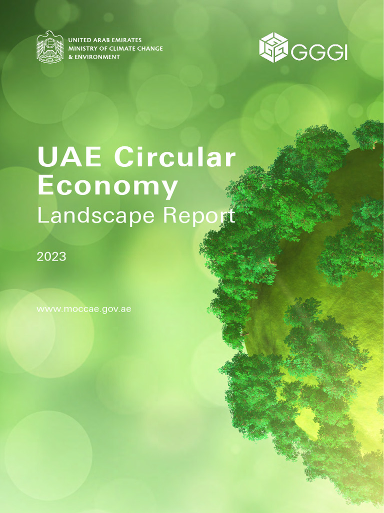 UAE Circular Economy Landscape Report - 2023 | PDF | Sustainability ...