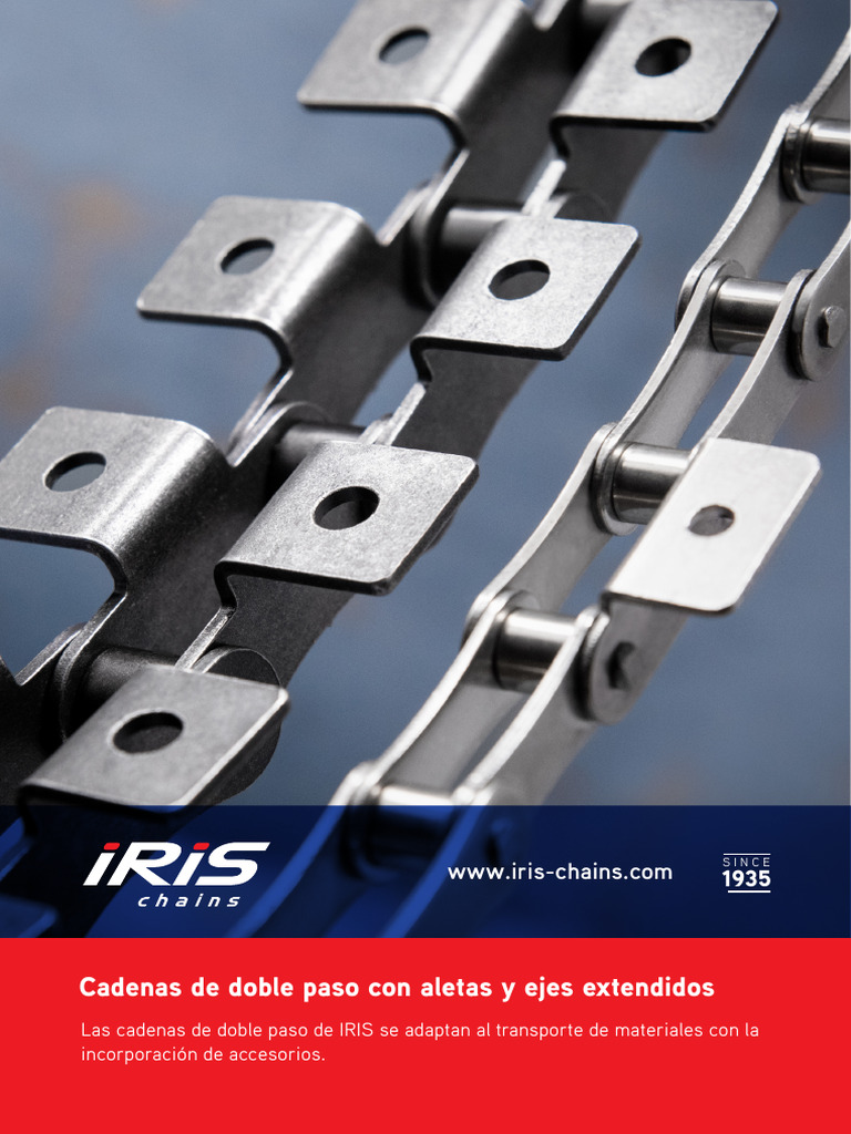 Cadenas Iris Doble Paso Con Aletas y Ejes Extendidos | Descargar gratis PDF | Elementos químicos ...