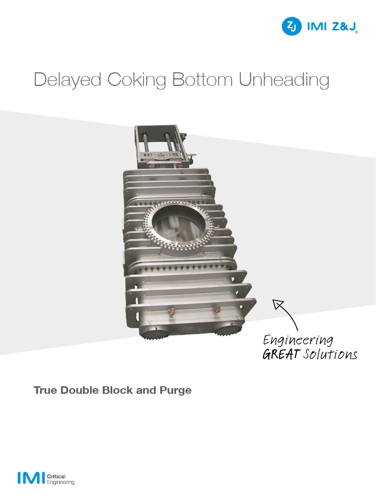 Delayed Coking Bottom Unheading: Engineering | Download Free PDF ...