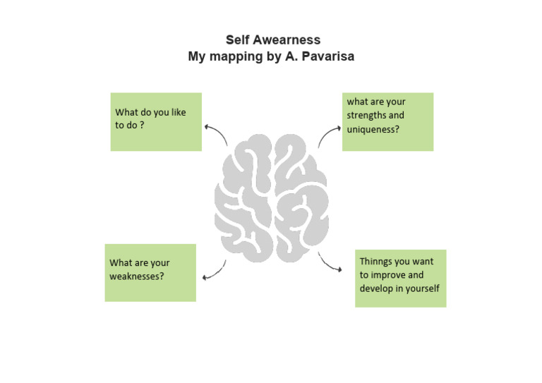 Self-Awareness Mapping Guide | PDF