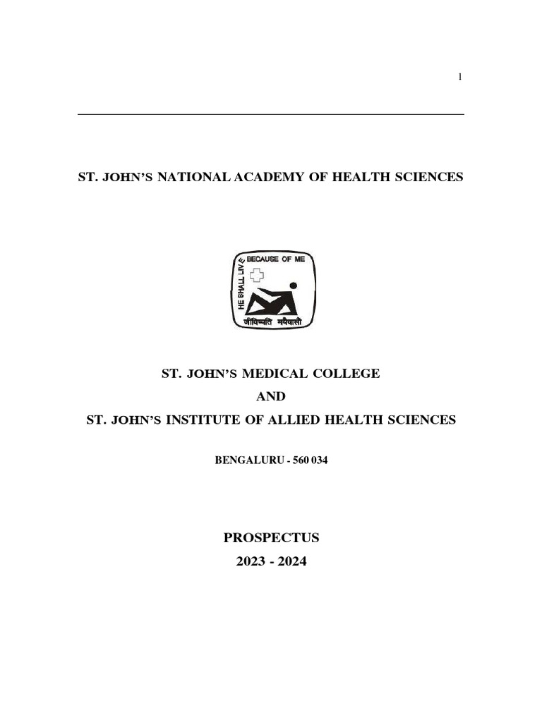 Prospectus 2023 24 | PDF