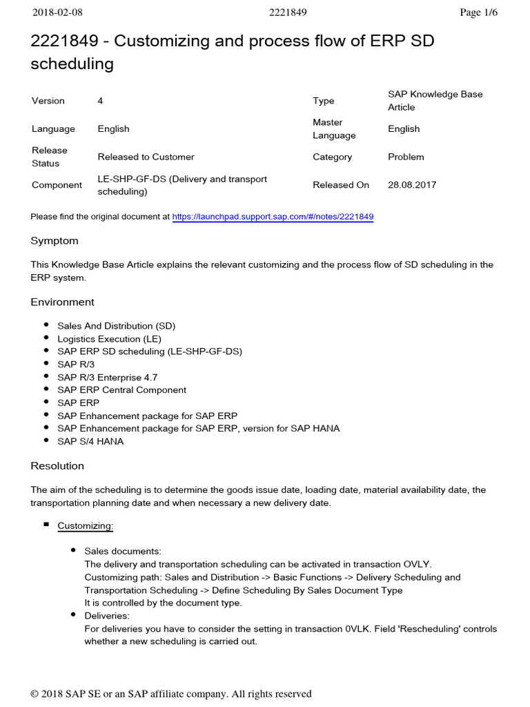 SD Scheduling | Download Free PDF | Computing | Software Engineering