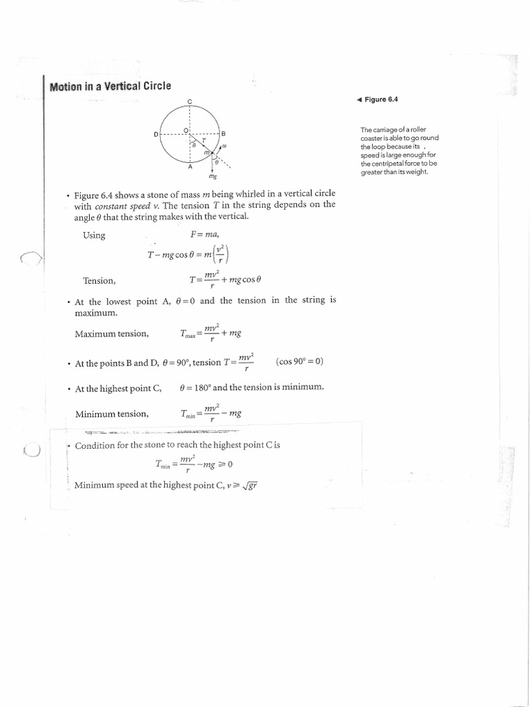 Reading Material - Circular Motion | PDF