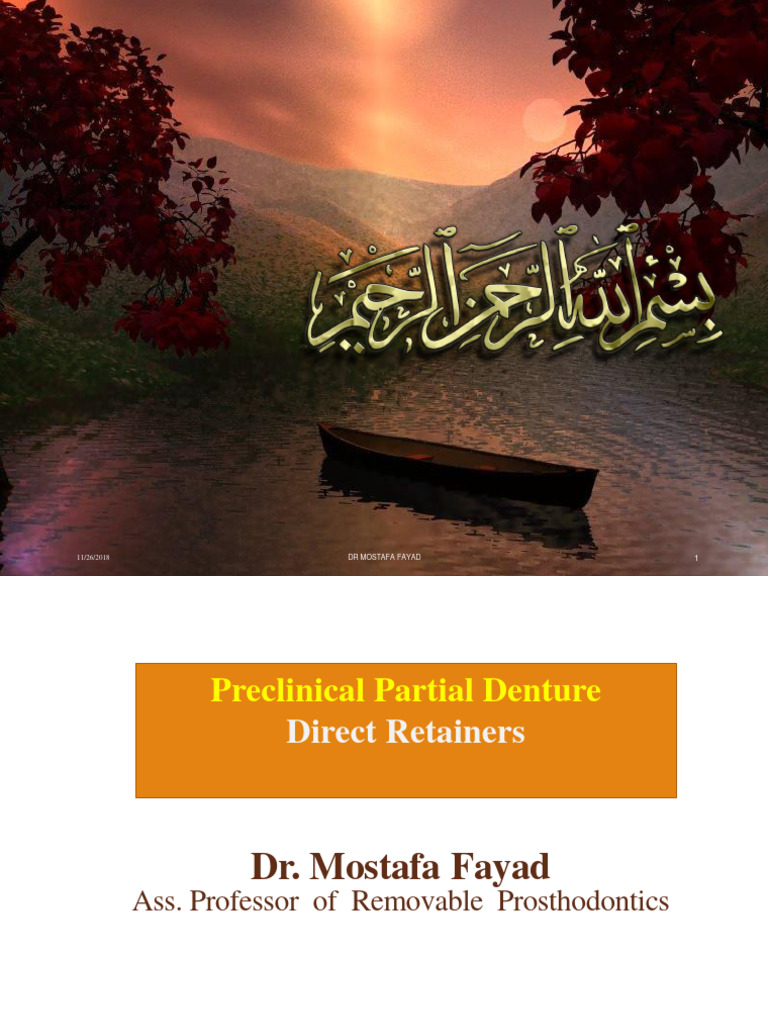 Partial Denture Clasp Guide | PDF | Dental Anatomy | Dentistry Branches