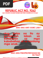Ra 9262-Vawc Tagalog | PDF