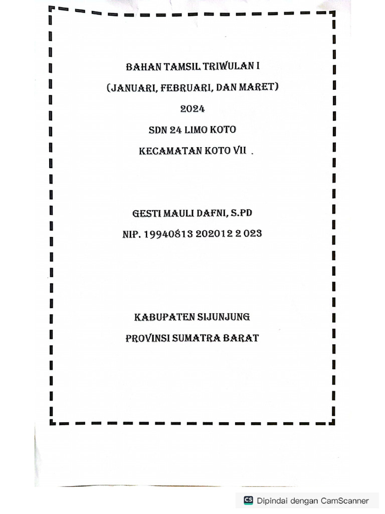 Gesti Mauli Dafni, S.PD | PDF