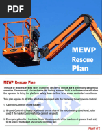 Ipaf Guidance On Rescue Plan | PDF | Safety