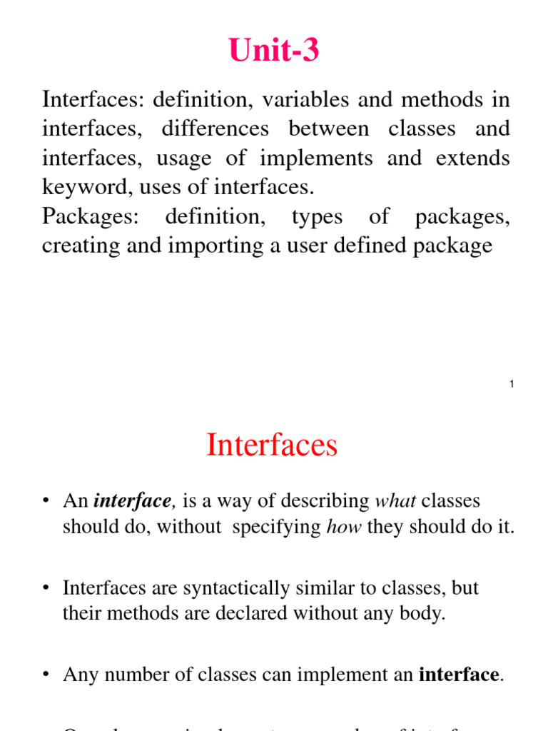 Java Unit 3 Pdf Class Computer Programming Method Computer Programming 