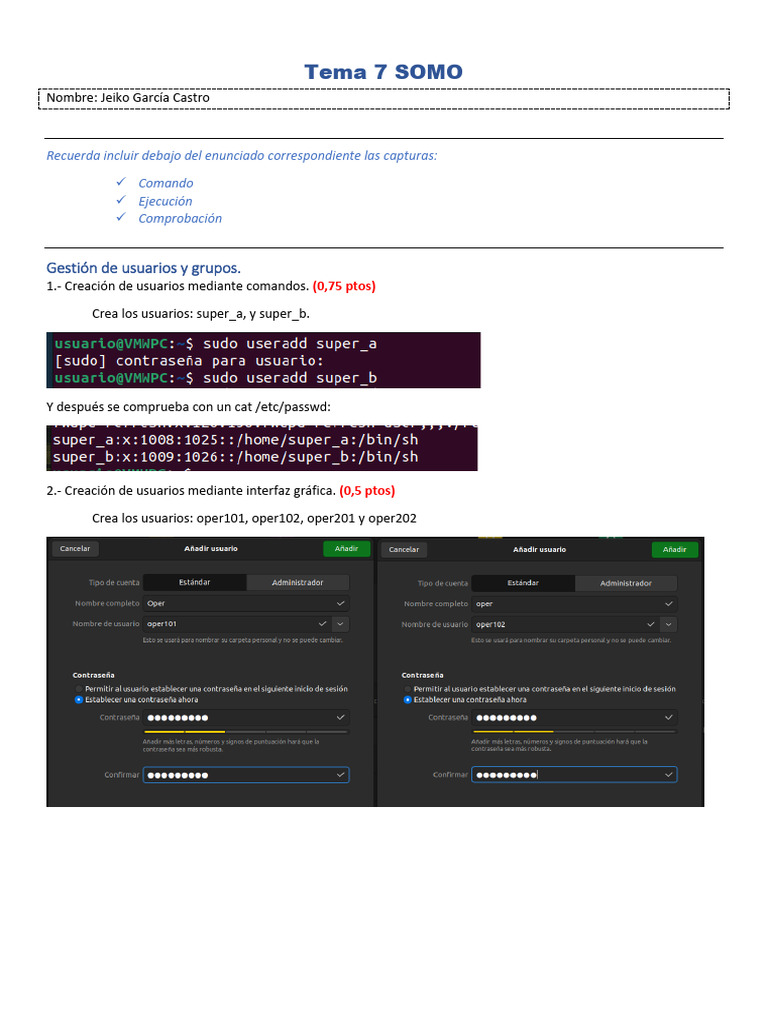 Tema 7 SOMO | PDF | Archivo de computadora | Arquitectura de Computadores