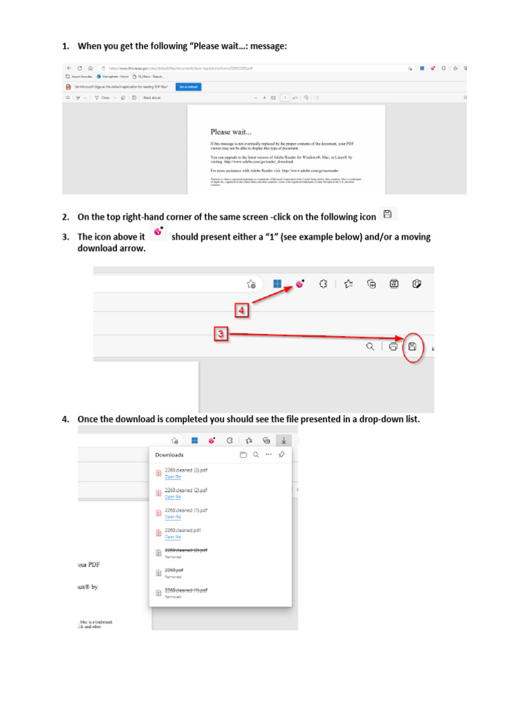 Microsoft Edge - Downloading Form Instructions | PDF | Politics