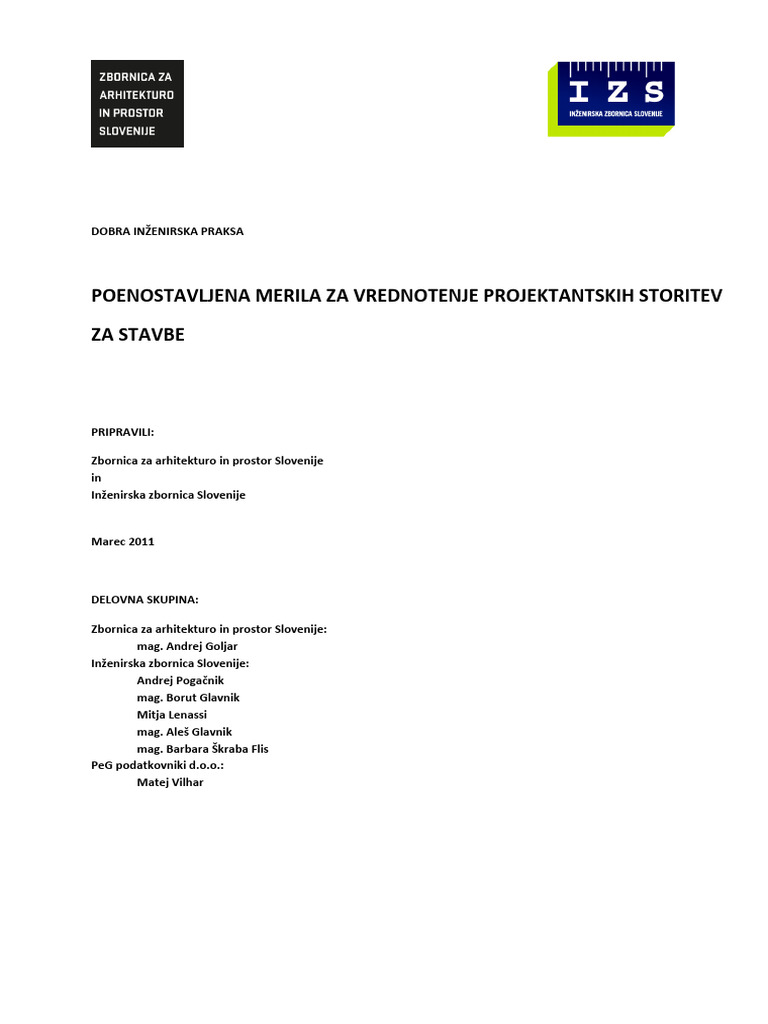 6-Priloga-K Tc.5-Poenostavljena Merila Za Vrednotenje Projektantskih ...