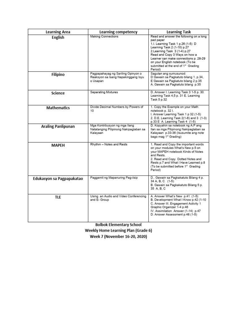 WHLP Week 7 | PDF | Cognition | Learning