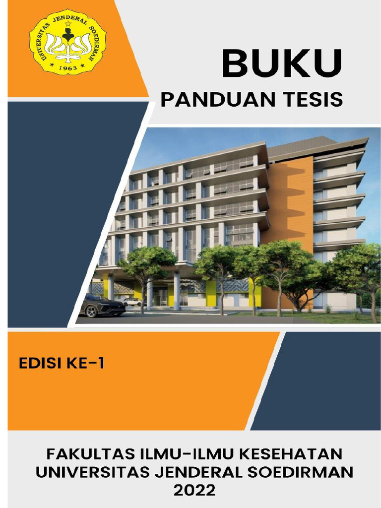Buku Panduan Tesis 2022 Edisi 1 FIKes Unsoed | PDF