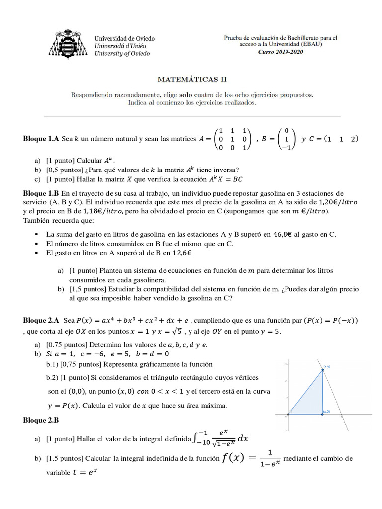 MODELO2 | PDF | Matriz (Matemáticas) | Álgebra lineal
