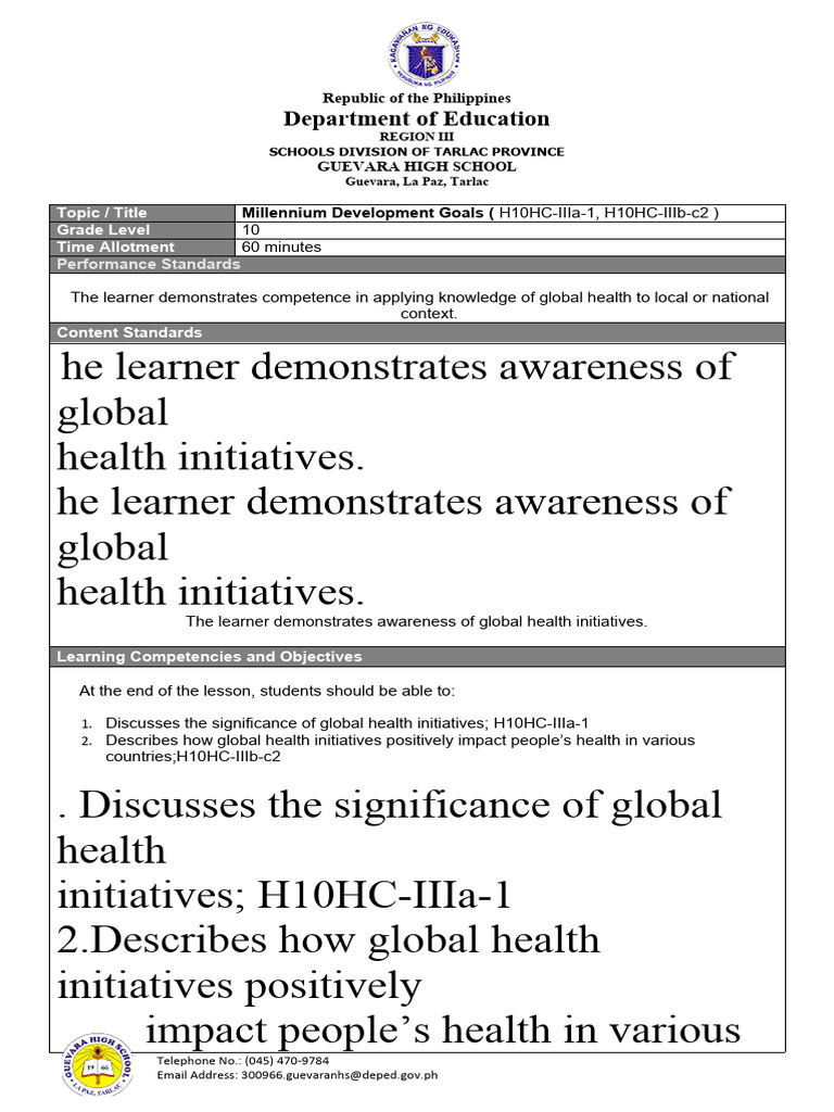 LP For COT 3Q | PDF | Learning | Inquiry Based Learning