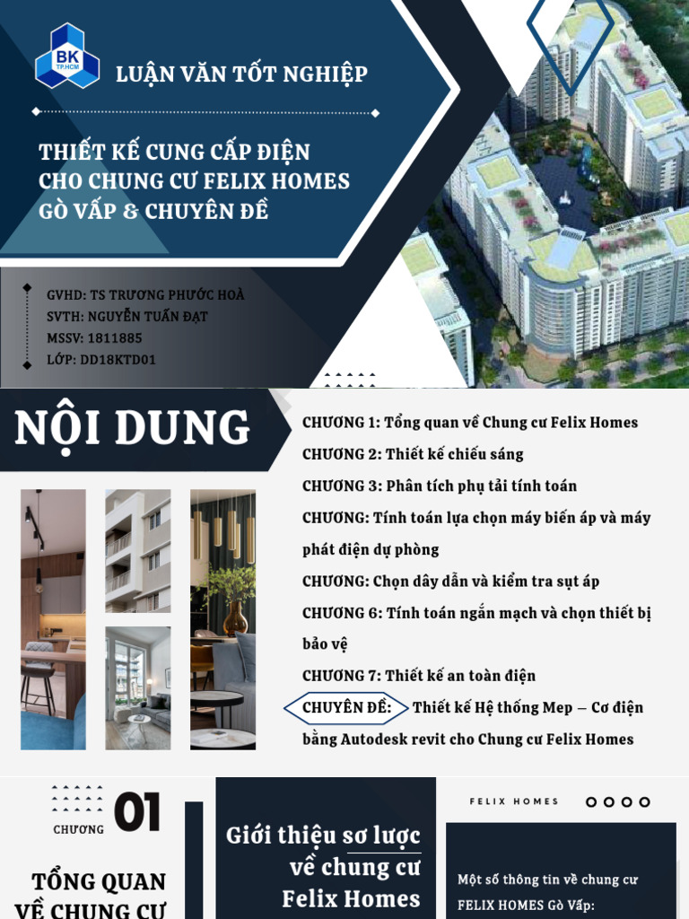 Bách Khoa - THIẾT-KẾ-CUNG-CẤP-ĐIỆN-CHO-CHUNG-CƯ-FELIX-HOMES-GÒ-VẤP-CHUYÊN-ĐỀ | PDF