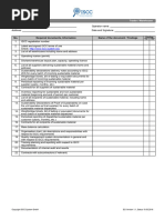 ISCC PLUS Checklist EN | PDF