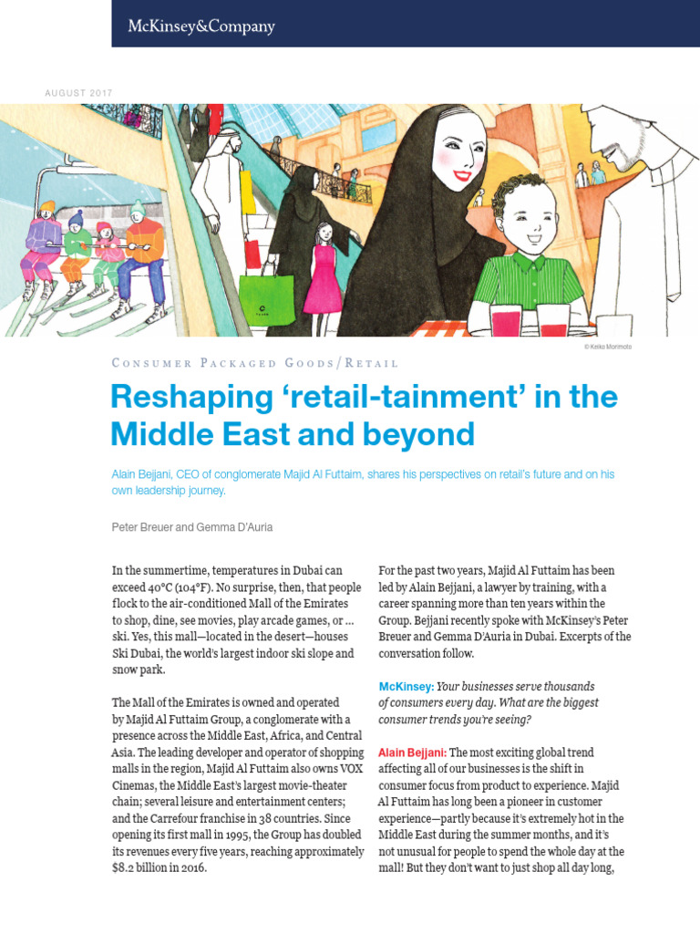 Reshaping Retail Tainment in The Middle East and Beyond | PDF