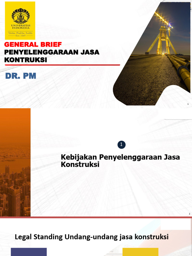 PM - UI - General Brief - PJKI - 2024 | PDF