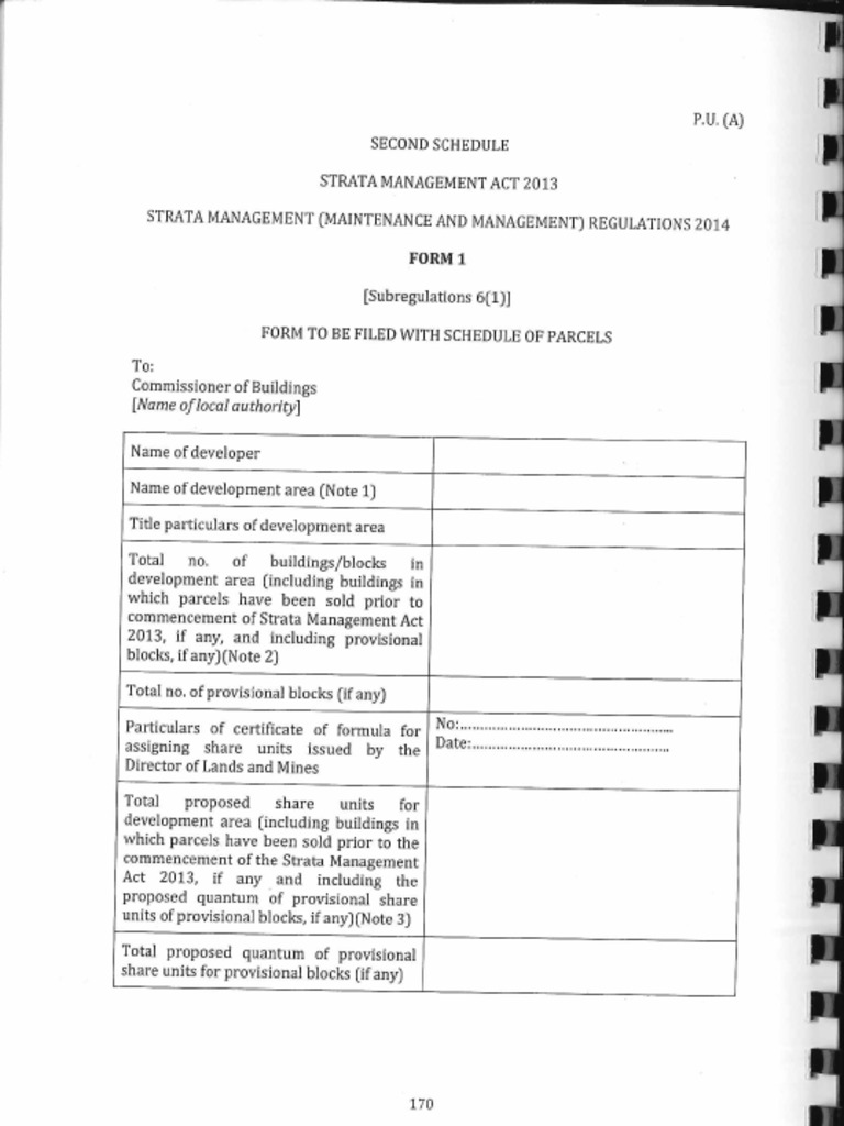 SMA 2013 (Act757) Forms | PDF