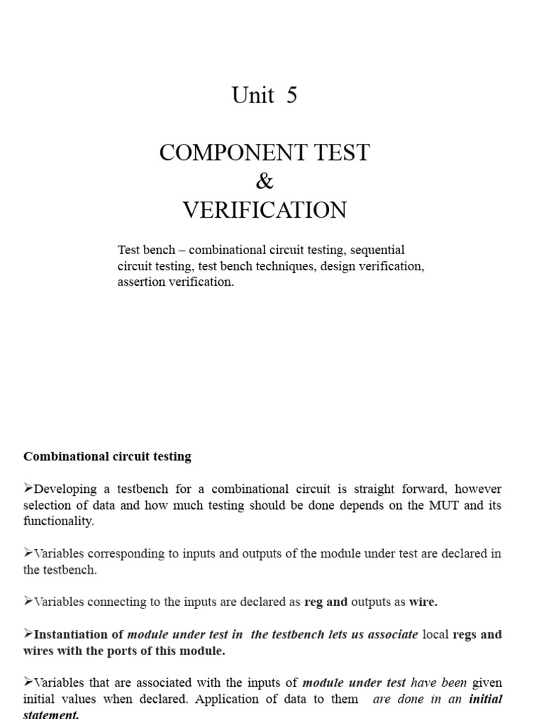 DDTV Unit 5 | PDF | Electronic Engineering | Software Engineering