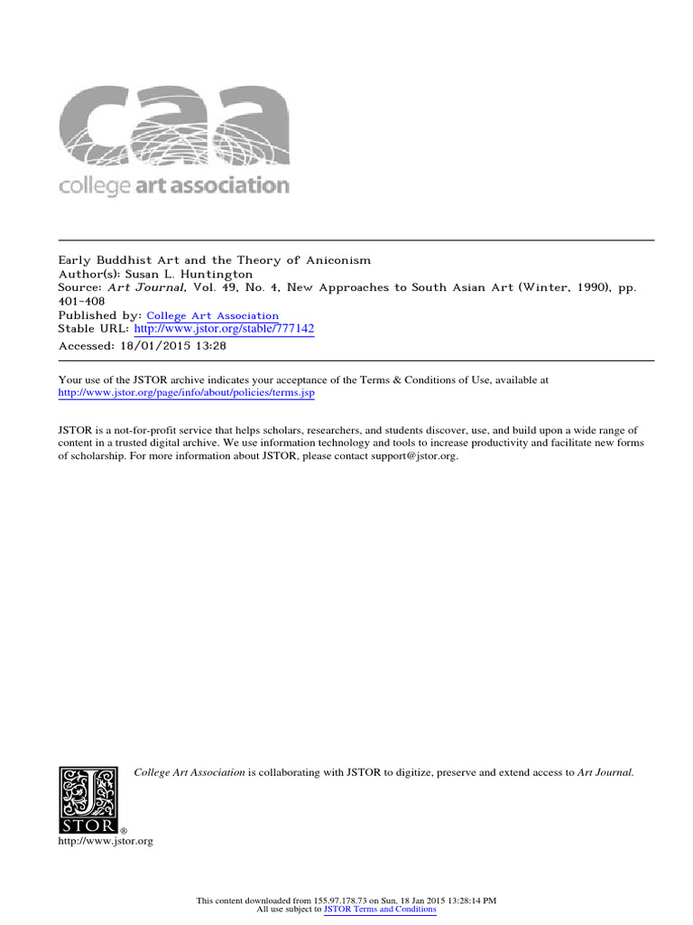 Aniconism | PDF | Buddhahood