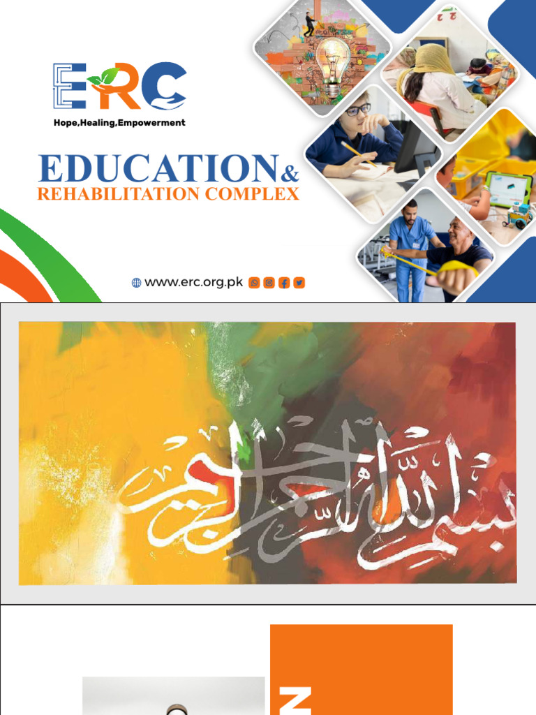 Education & Rehabilitation Complex ERC | PDF | Entrepreneurship | Emergency Management