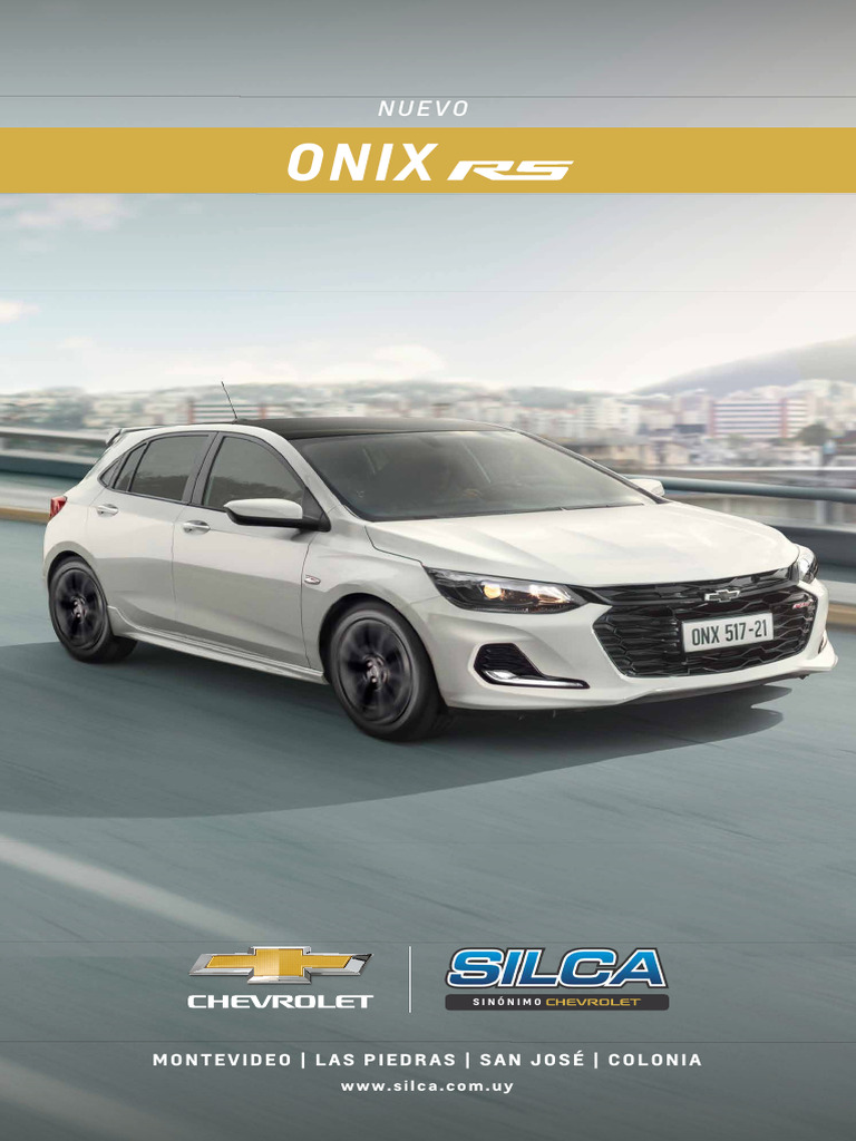 Ficha Tecnica - Onix RS.. | PDF | Coche | Industria automotriz