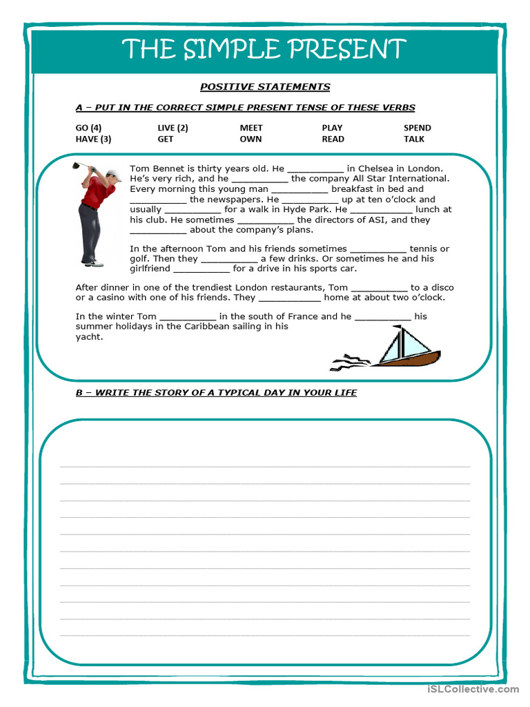 Simple Present | PDF | Linguistics | Grammar