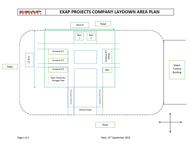 Laydown Area Plan | PDF