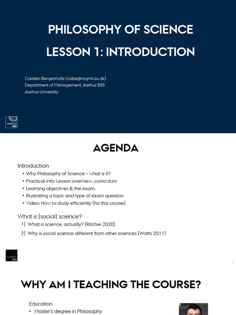 Philosophy of Science Slides | PDF | Causality | Confounding