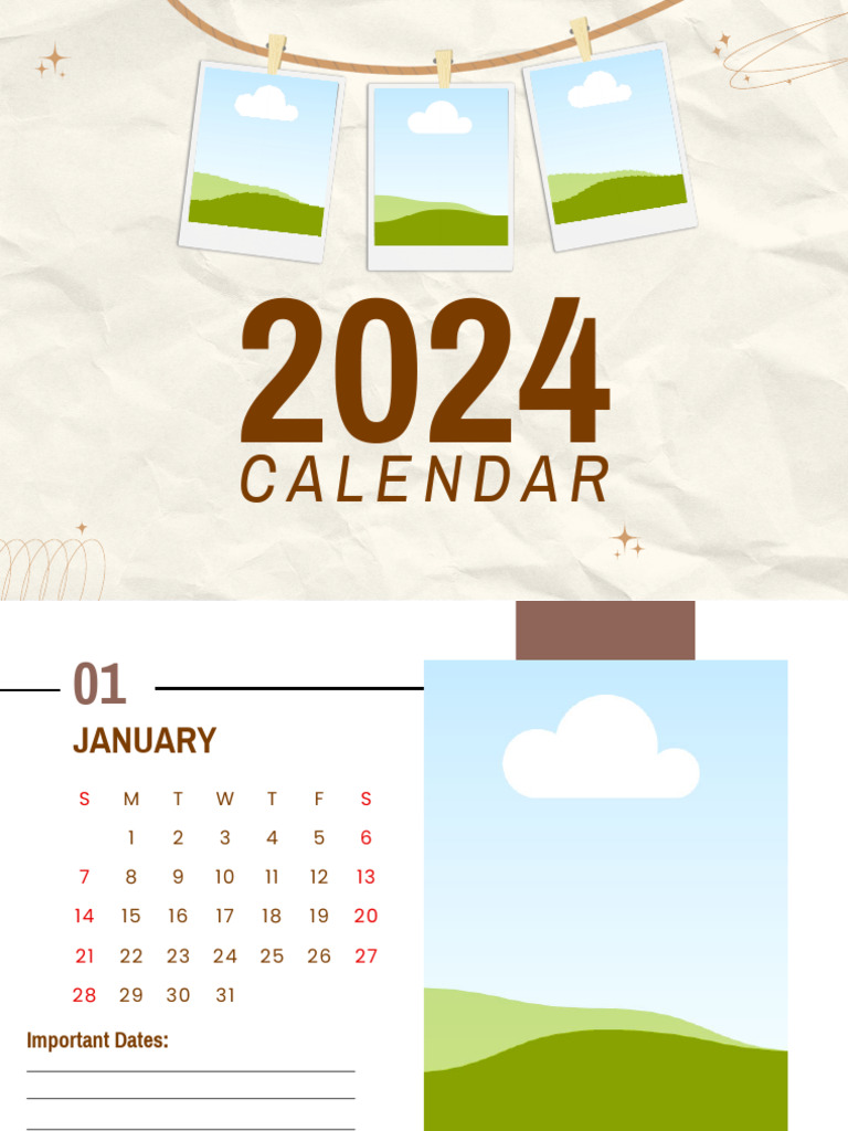 Basic Style Calendar Raw | PDF