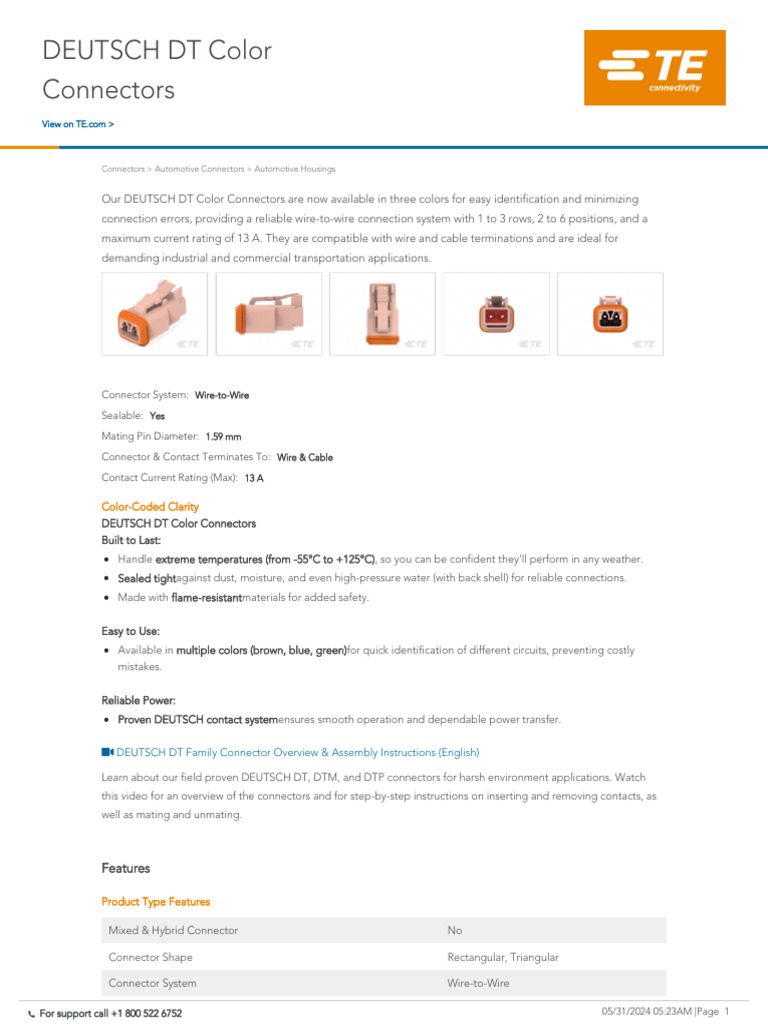 Product CAT J41 DDCC - Datasheet | PDF | Electrical Connector | Electricity