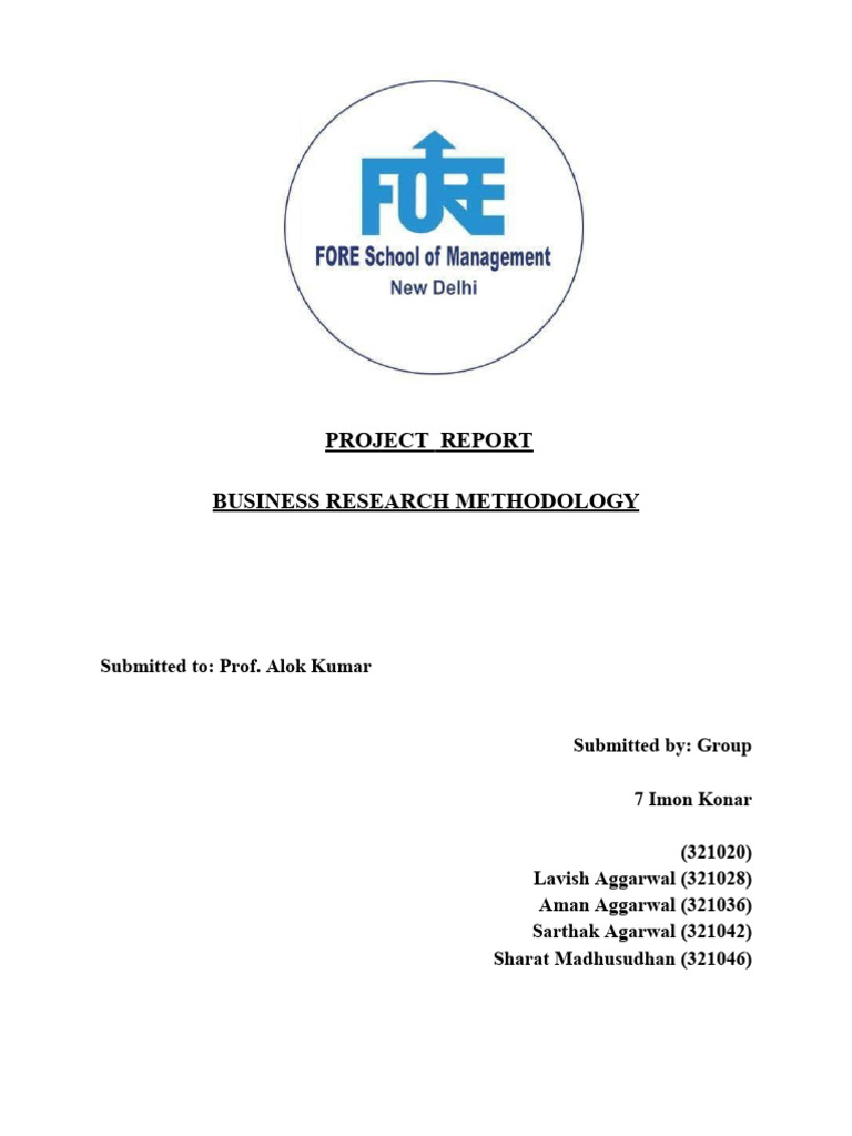 BRM Report | PDF | Factor Analysis | Intelligence (AI) & Semantics