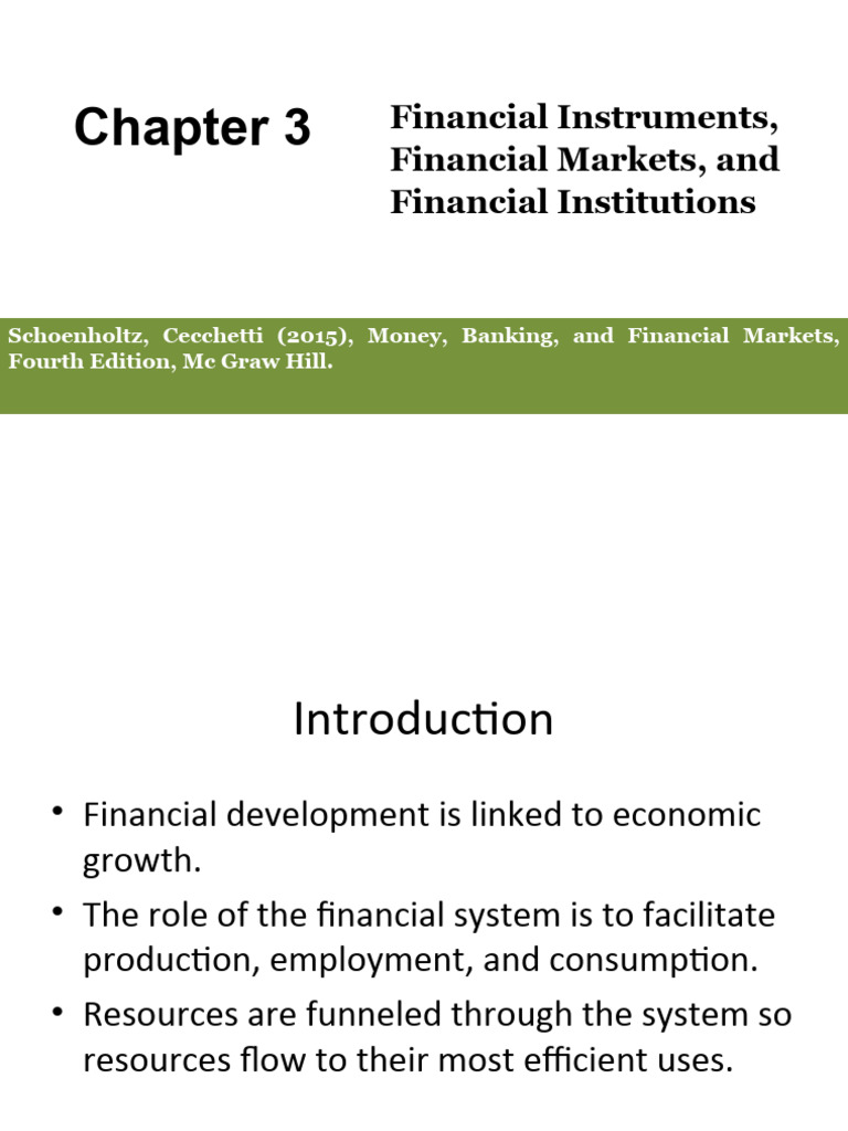 Chapter 3 | PDF | Financial Markets | Derivative (Finance)