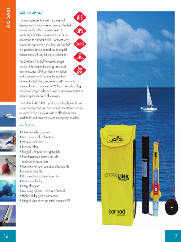 72 Kannad Marine Safelink Ais Sart 2 | PDF