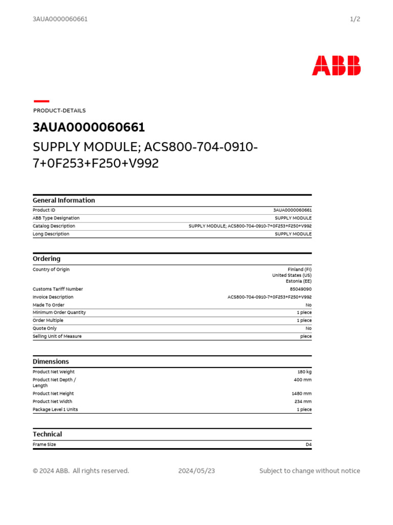 3aua0000060661 PDF | PDF | Length