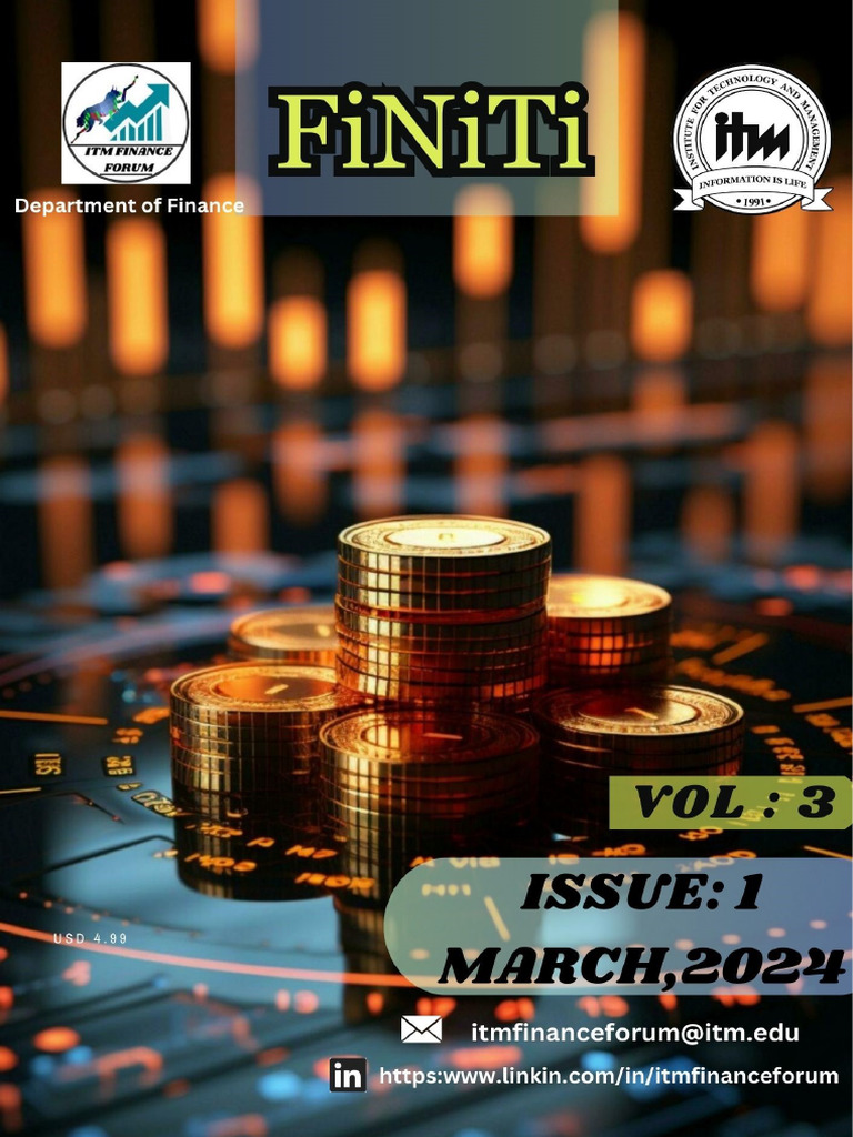 Finiti Magzine 2024 Department of Finance | PDF | International ...