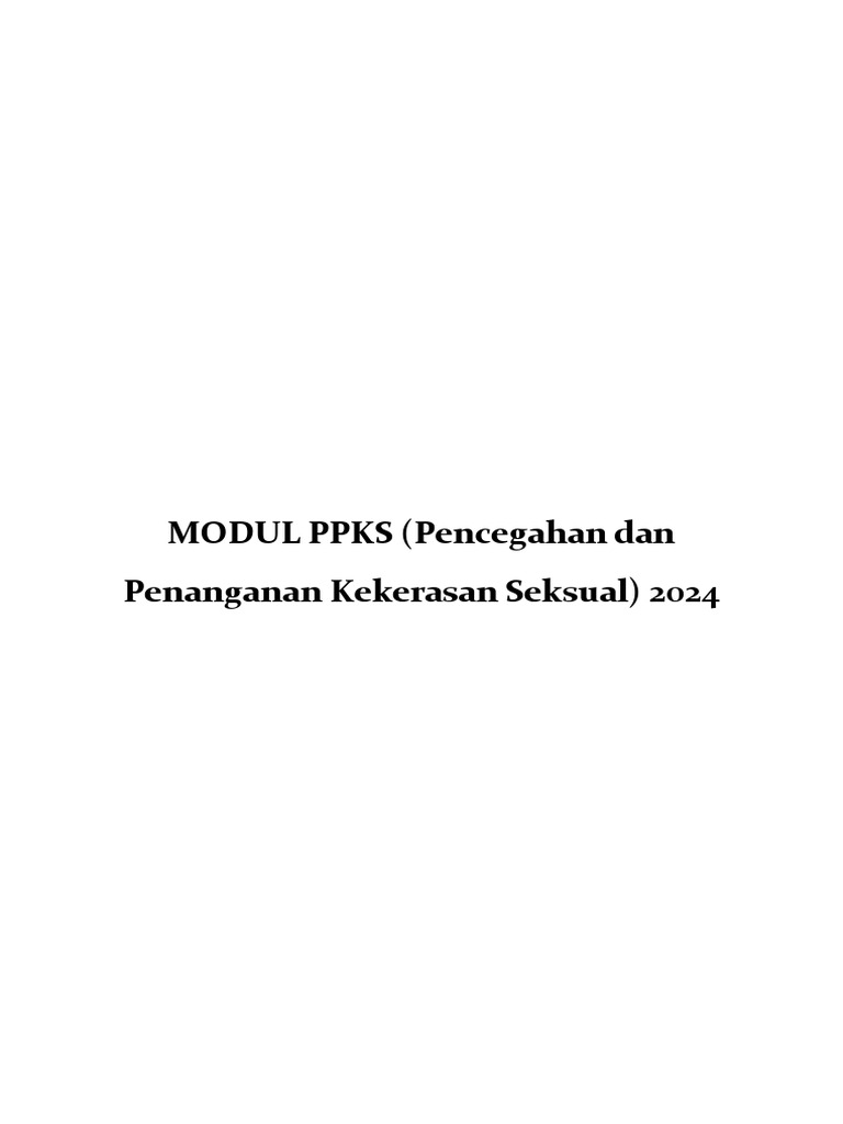 Modul PPKS | PDF