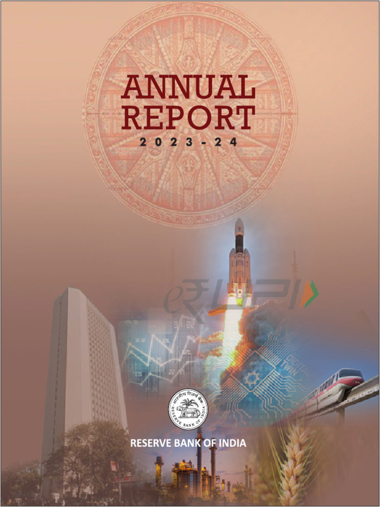 RBI Annual Report 2023-24 Overview | PDF | Reserve Bank Of India | Banks