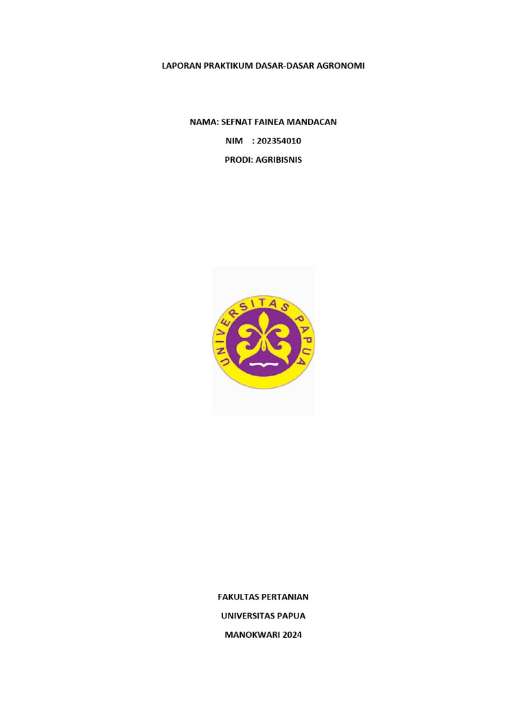 Laporan Praktikum Dasar | PDF