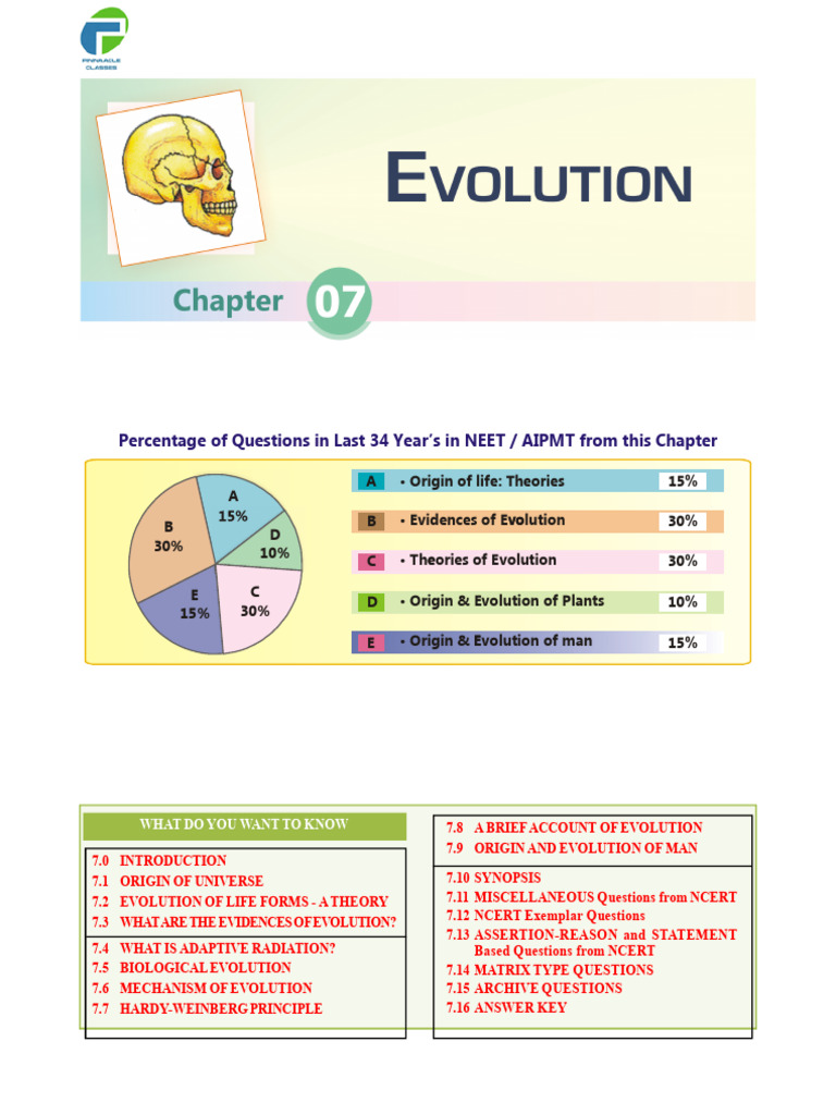 Evolution | PDF | Genetic Variation | Abiogenesis