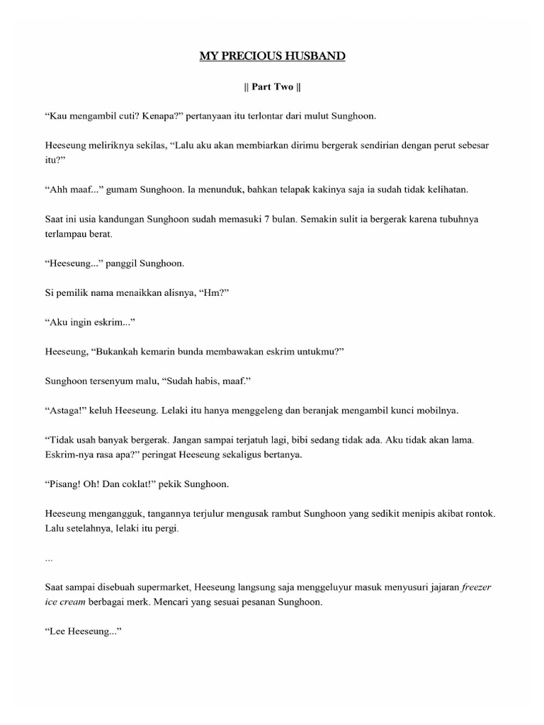 My Precious Husband CHP 02,2rev | PDF