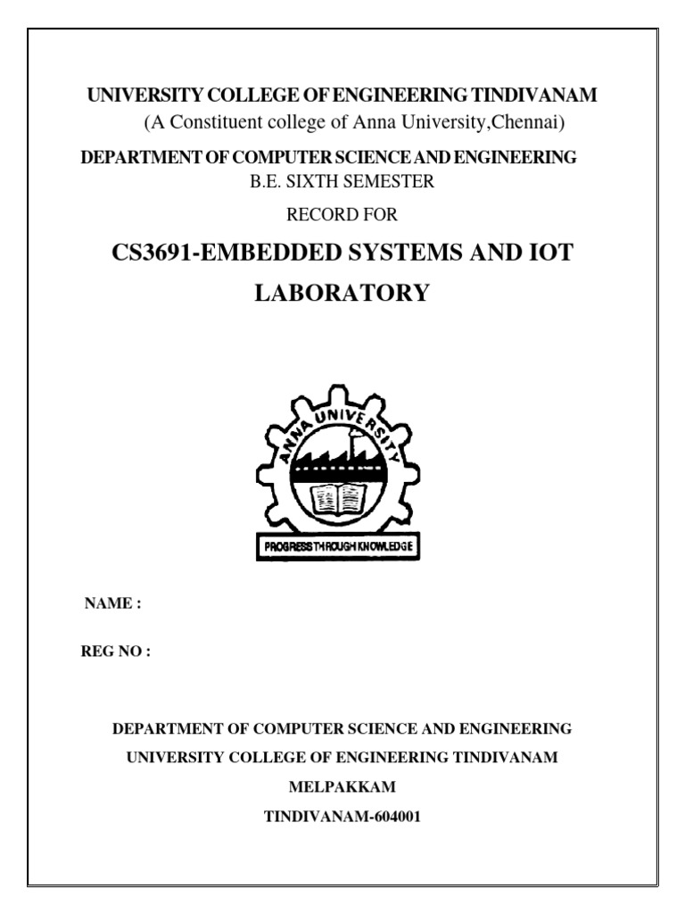 Iot Record | PDF | Arduino | Microcontroller
