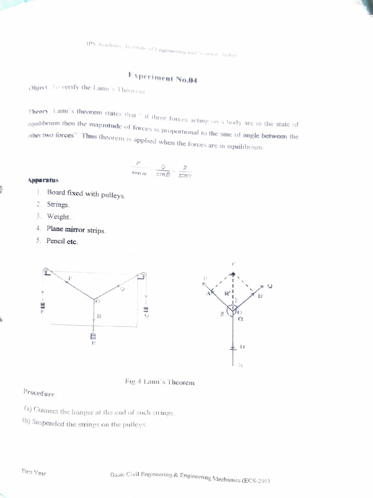 Engineering Mechanics | PDF